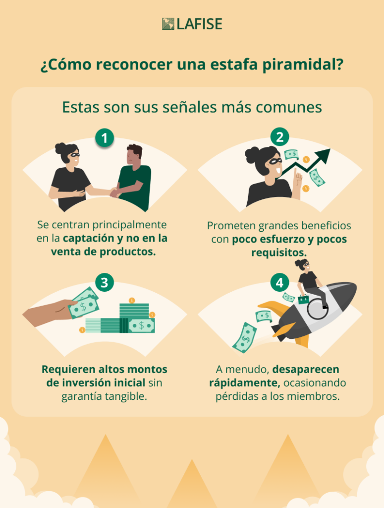 Aprende a detectar estafas piramidales y protege tus datos - Blog LAFISE